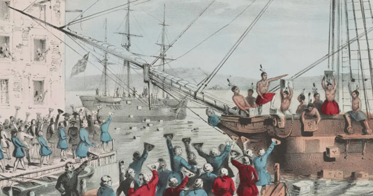 John Andrews’s Eyewitness Account of the Boston Tea Party, 1773 ...