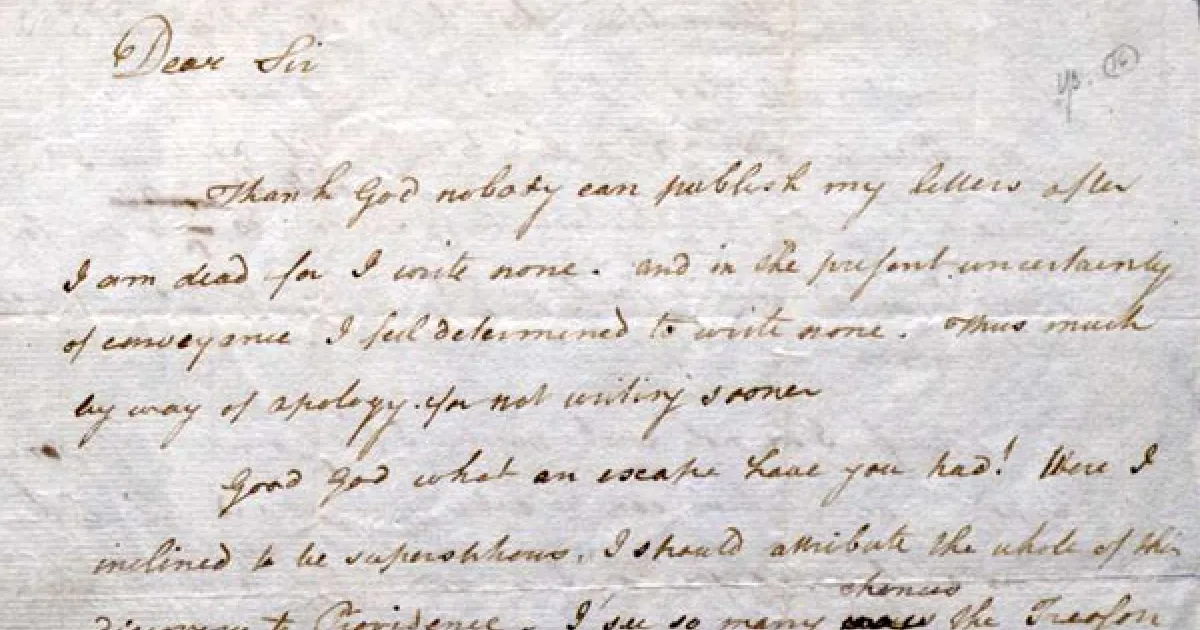 Thomas Paine Writes to General Greene about Benedict Arnold and John ...